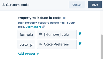 Workflows | Custom Code Actions - HubSpot docs